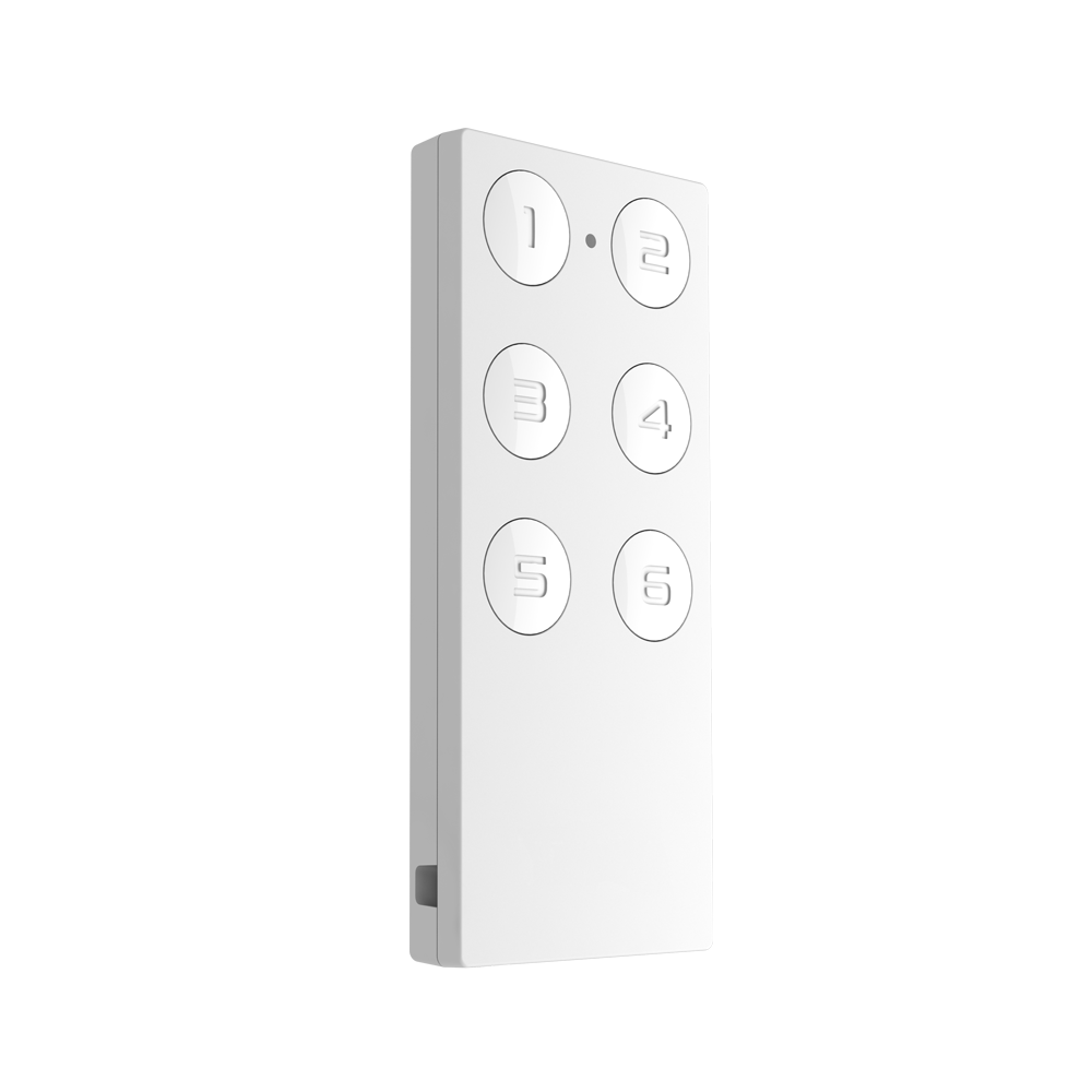 RF KEY-60/W Key fob - 6 buttons WHITE :: RELAYS.TECH